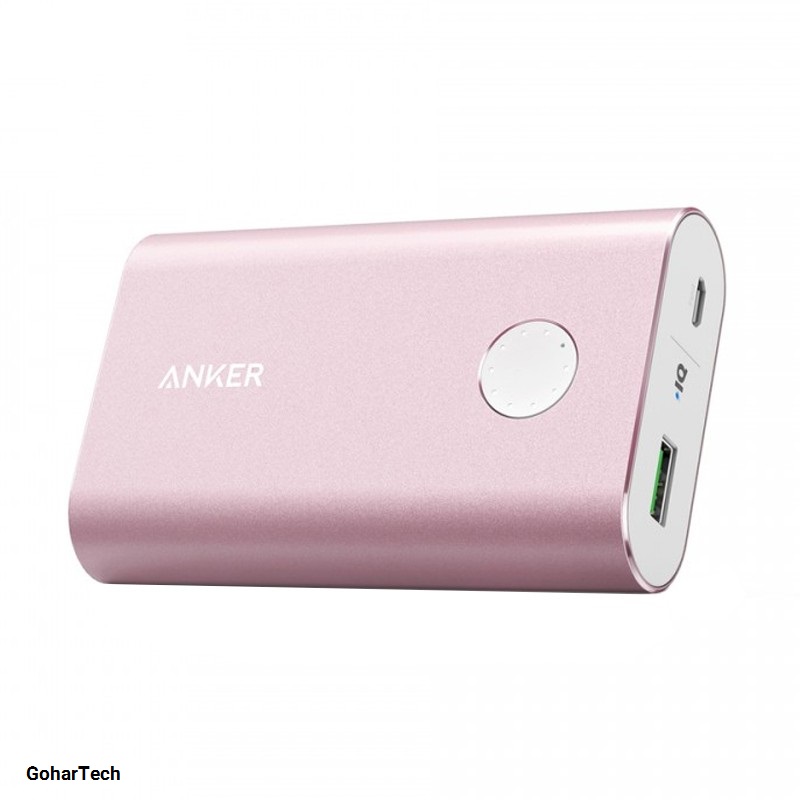 پاور بانک انکر A1311 PowerCore Plus ظرفیت 10050 میلی آمپر ساعت